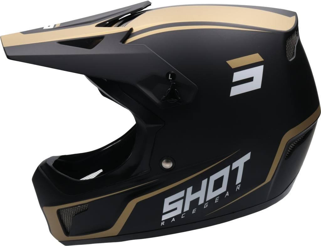 SHOT ROUGE UNITED Downhillhelm